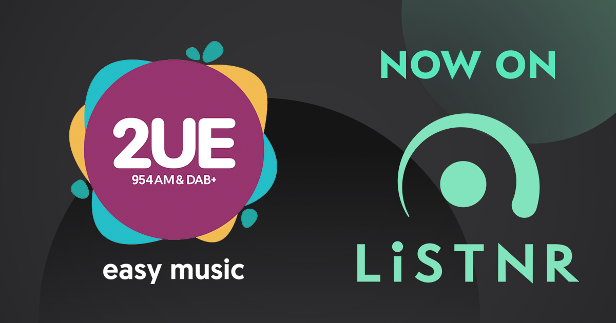 2UE now on LiSTNR - 954 2UE